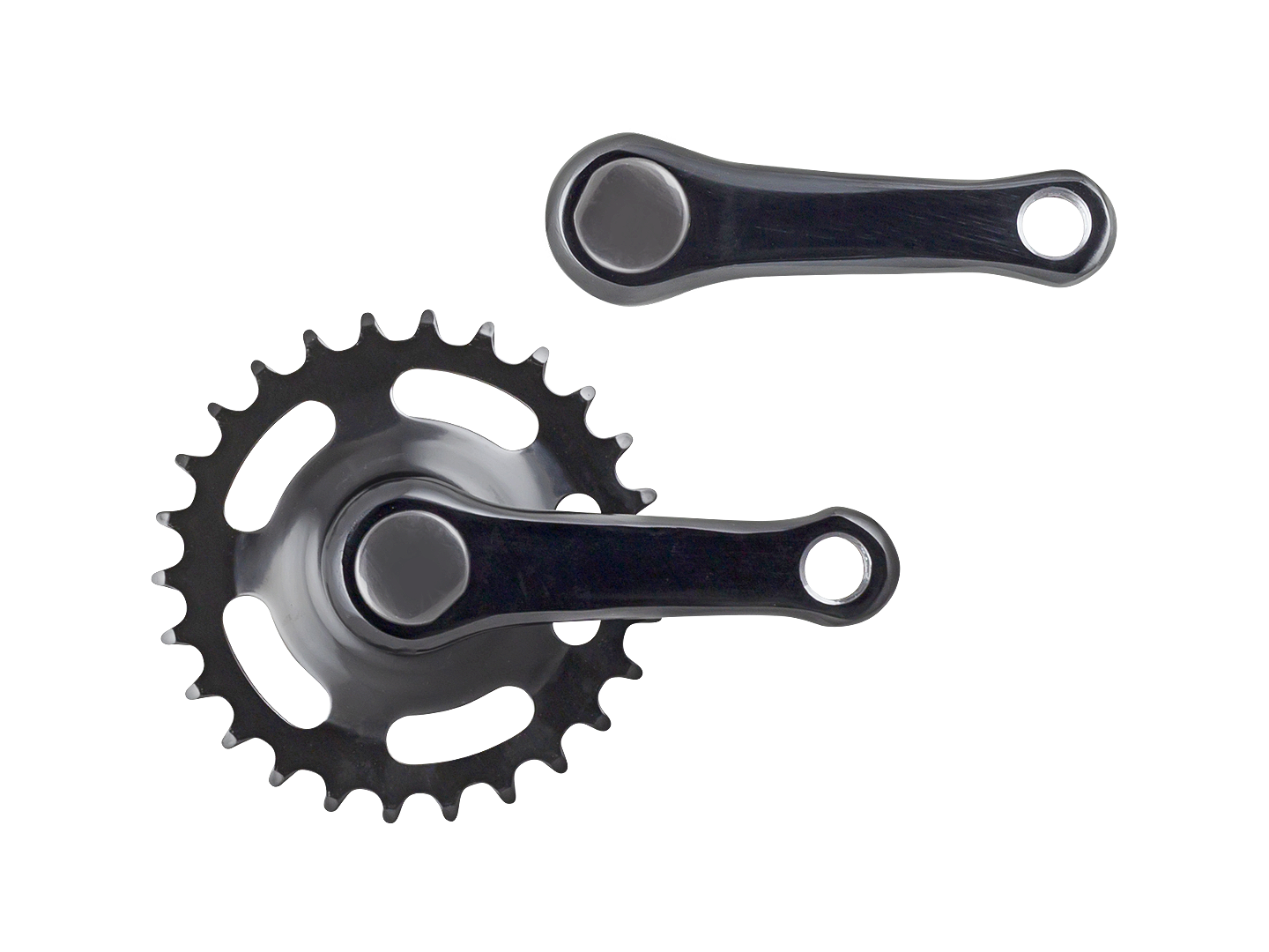 Trek Crank 26 tooth 89mm arms 9/16 threads black | 22.49 € - Culture Vélo