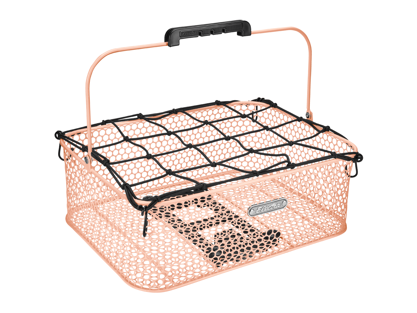 Electra Basket honeycomb low profile mik blush pink rear | 40 ...