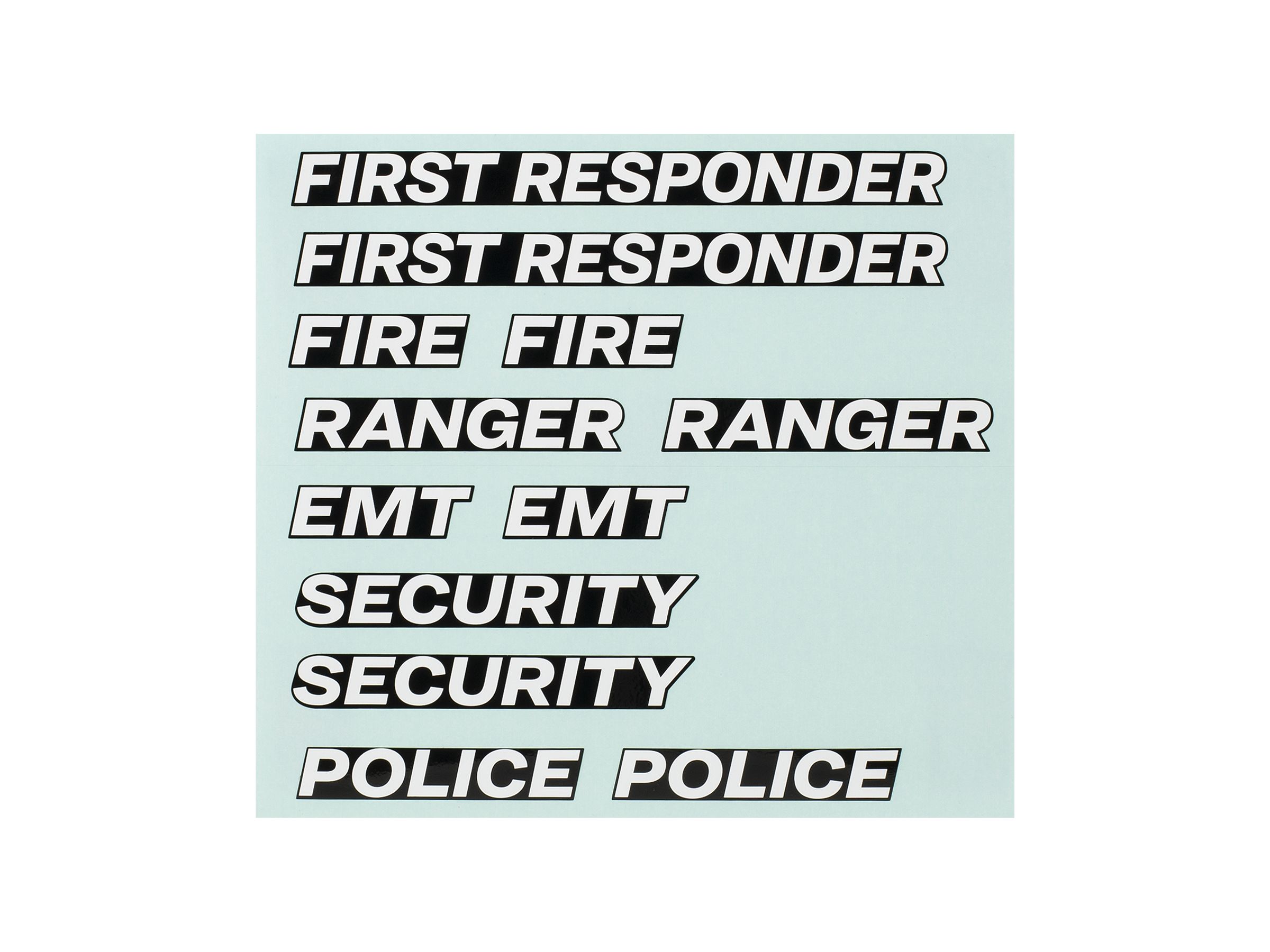 Decal Trek Service Fleet Combined Set