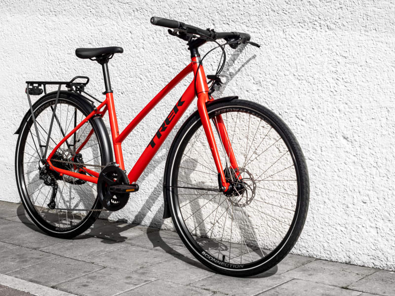 FX 2 Disc Equipped Stagger Trek Bikes GB