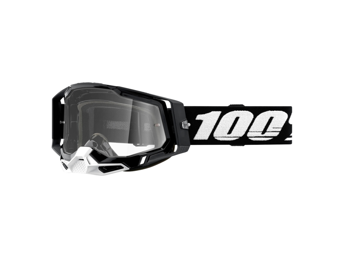 100% Racecraft 2 Clear Lens Goggles - Trek Bikes