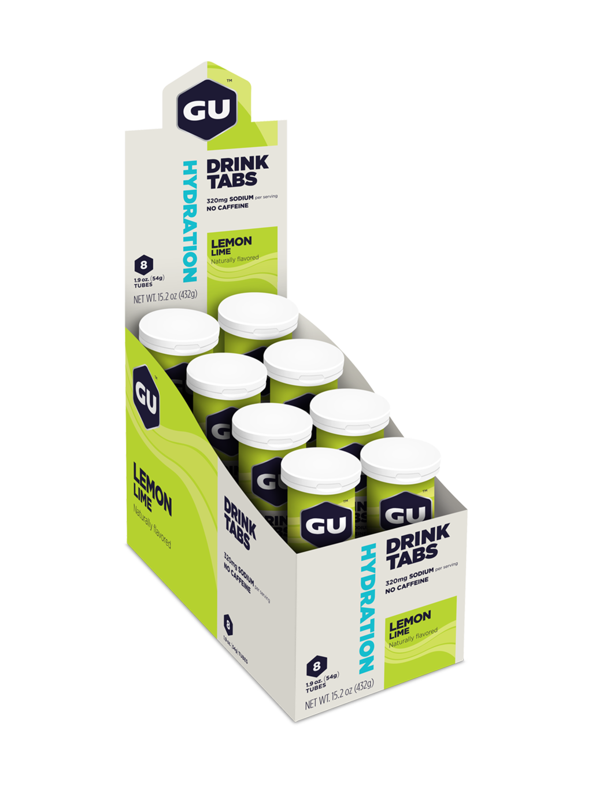GU Hydration Drink Tabs Box of 8 Tubes - Trek Bikes