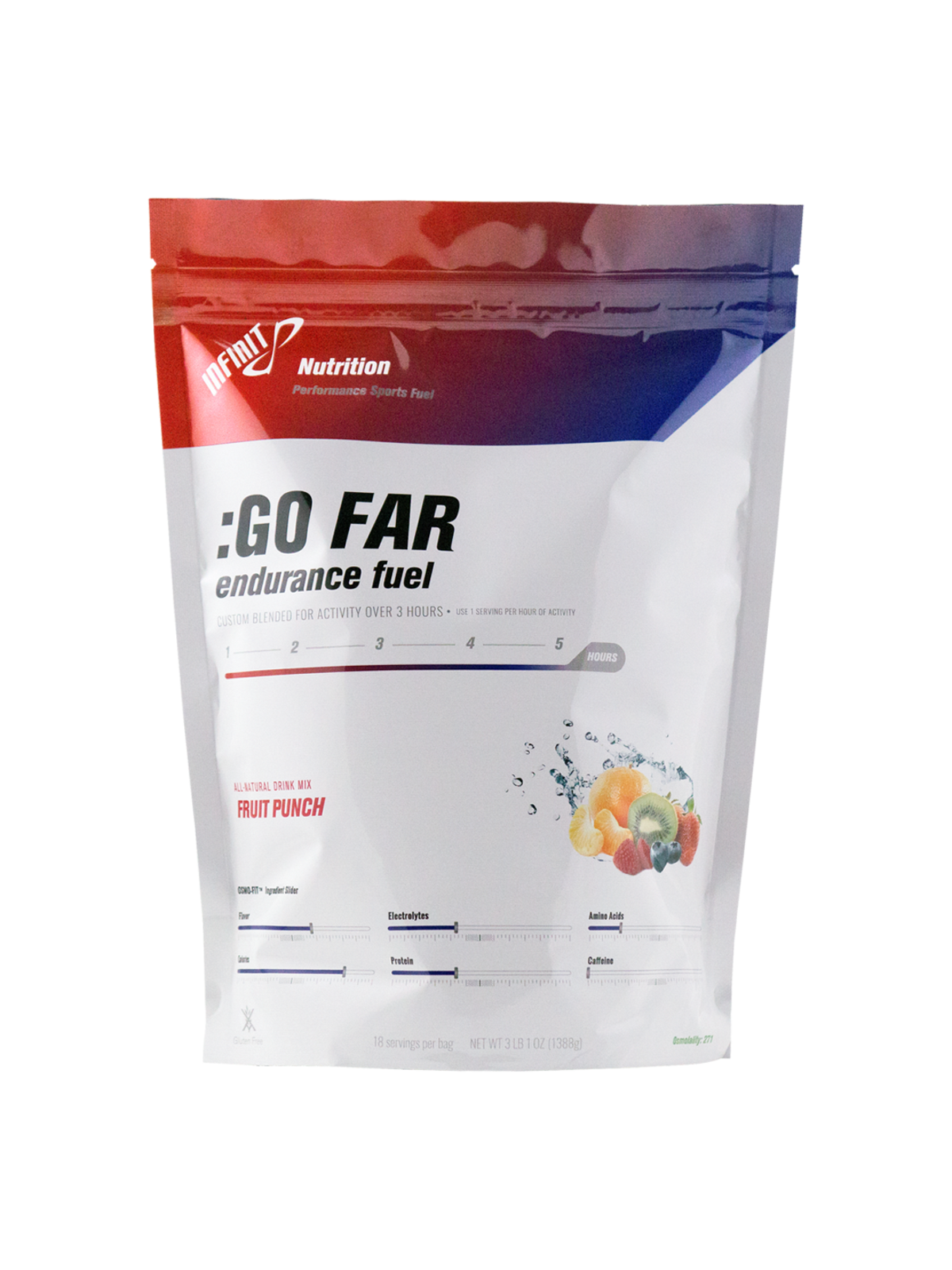 INFINIT Nutrition :GO FAR Drink Mix 18-Serving Bag - Trek Bikes