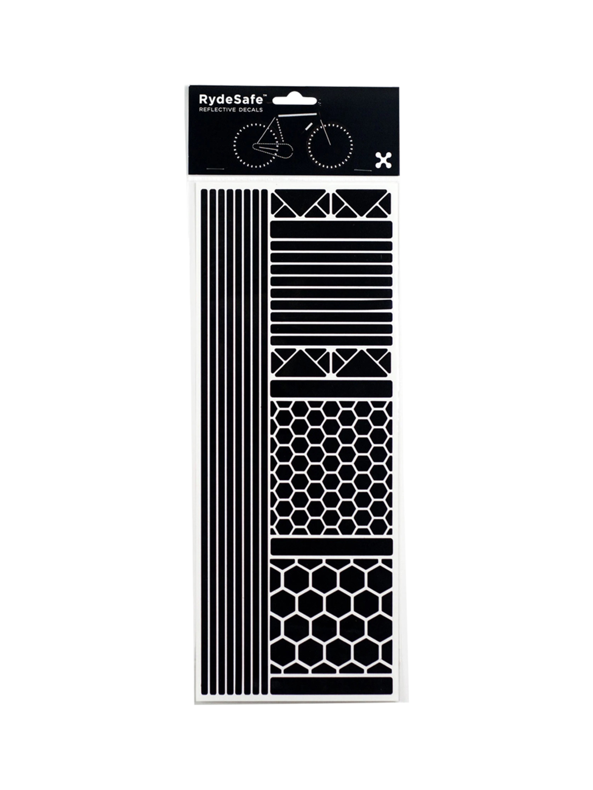 RydeSafe Multi Shapes Jumbo Reflective Sticker Kit - Trek Bikes