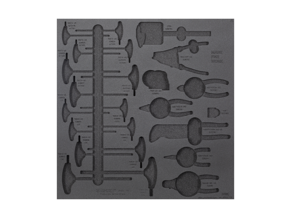 Unior Production Bench Drawer 4 Tool Tray - Trek Bikes