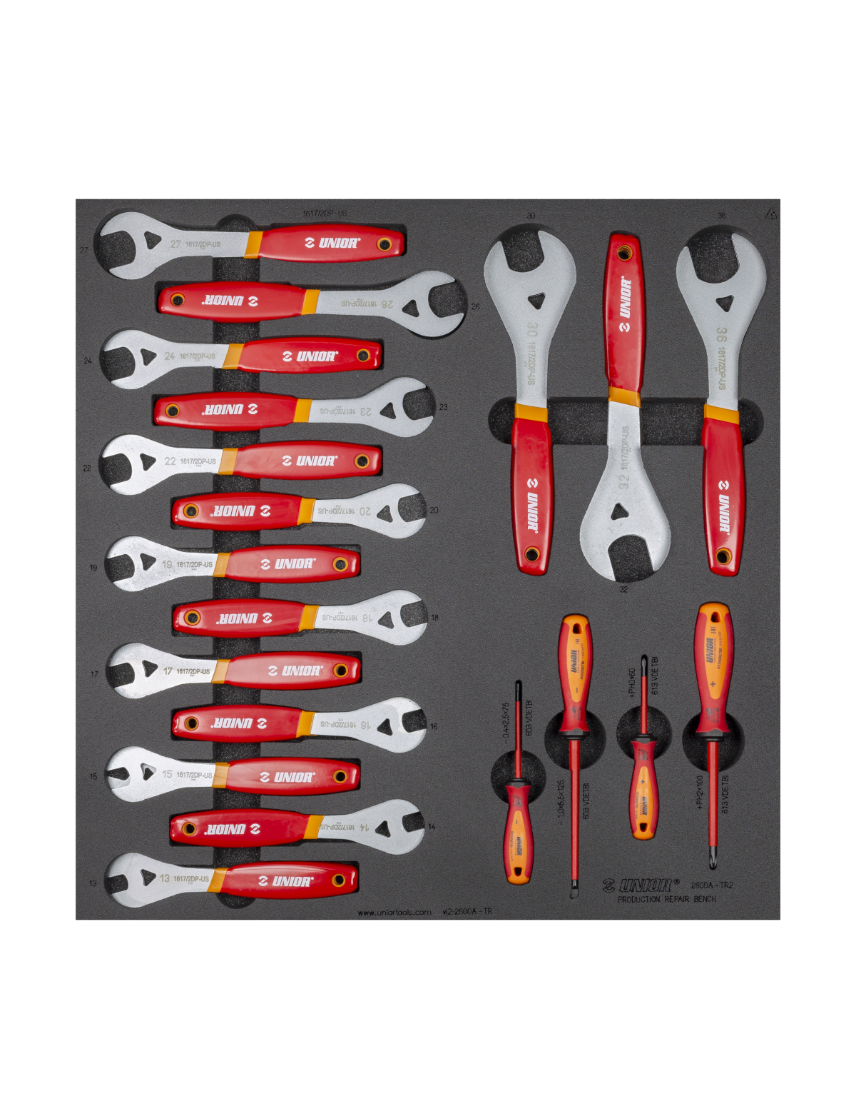 Unior Production Bench Drawer 2 Tool Tray Set - Trek Bikes